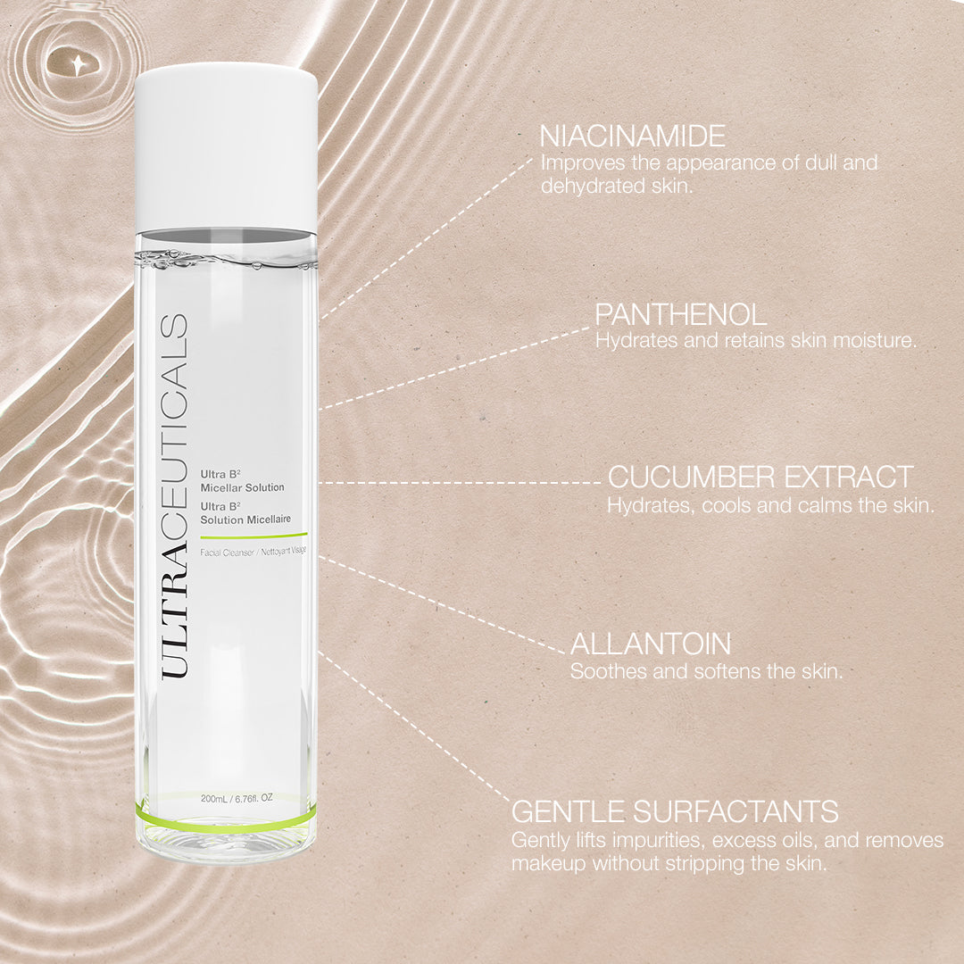 Ultra B² Micellar Cleansing Water – Ultraceuticals AU